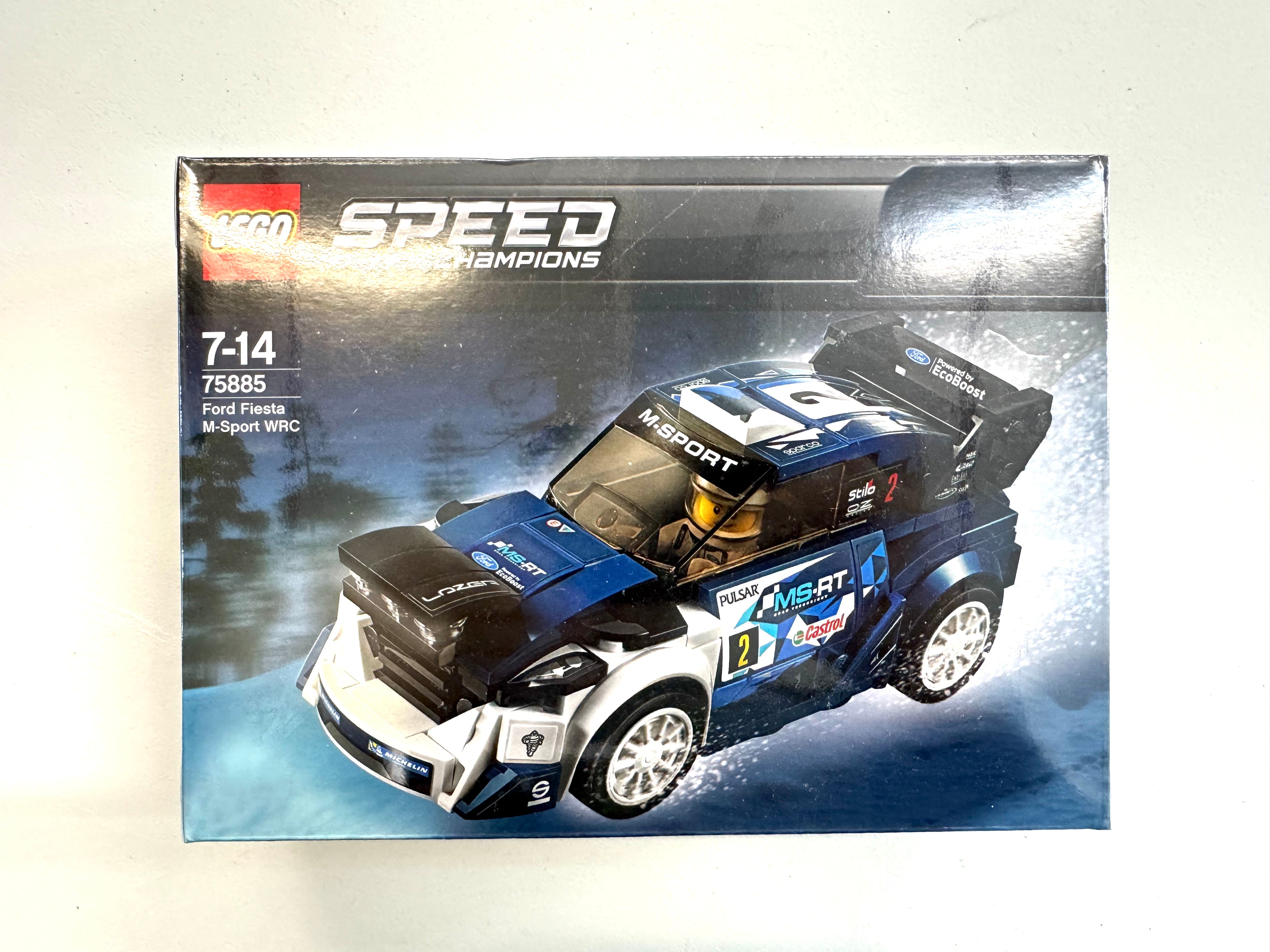 Lego 75885 Speed Champions Ford Fiesta M-Sport WRC – 八目坊